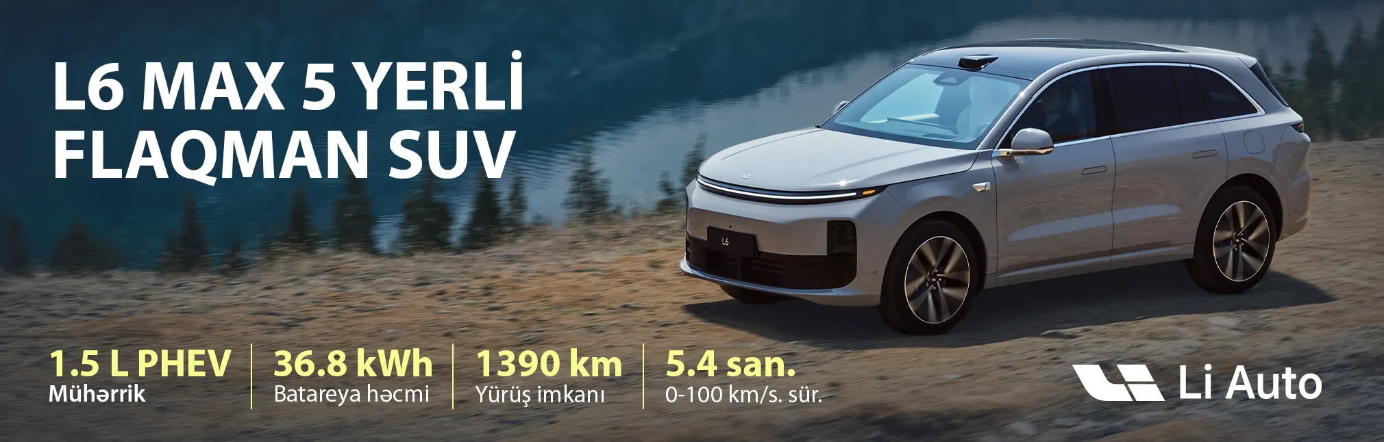 Li Auto Azərbaycan - avtomobil satıcısı - Turbo.Az