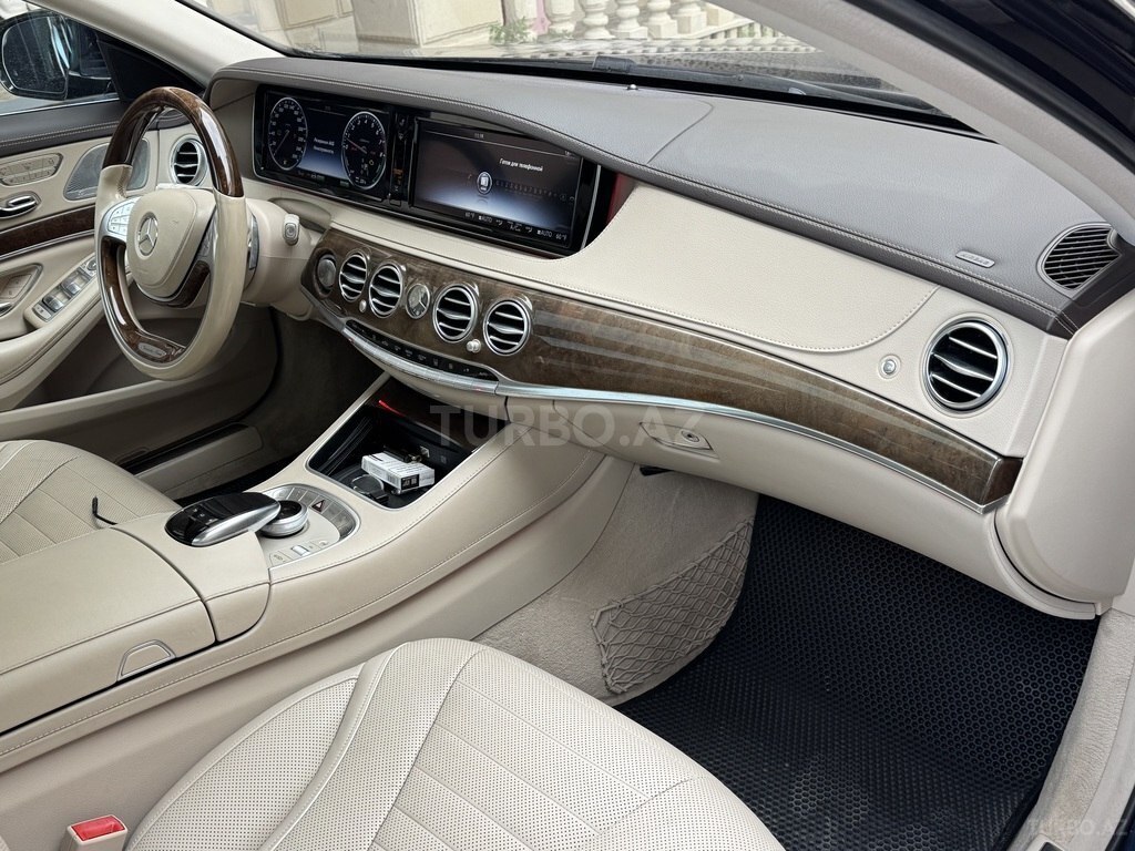 Mercedes S 550 e, 3.0 L, 2016 il, 131 300 km Bakı almaq - qiyməti 55 555 USD - Turbo.Az