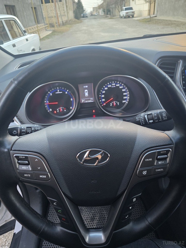 Hyundai Santa Fe, 2.0 L, 2014 il, 142 000 km Gəncə almaq - qiyməti 34 ...