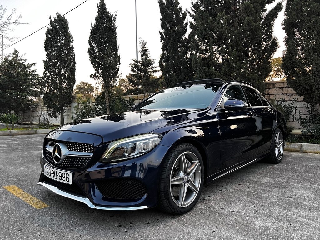 Mercedes C 300 4MATIC, 2.0 L, 2017 il, 160 000 km Bakı almaq - qiyməti ...
