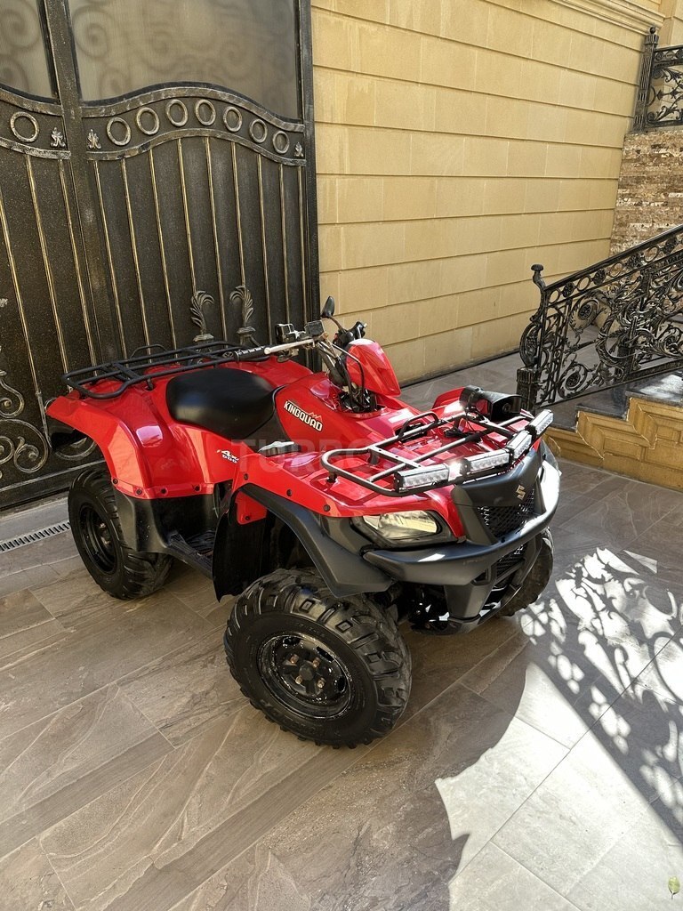 Suzuki Kingquad 500, 500 sm 3 , 2013 il, 15 000 km Bakı almaq - qiyməti ...