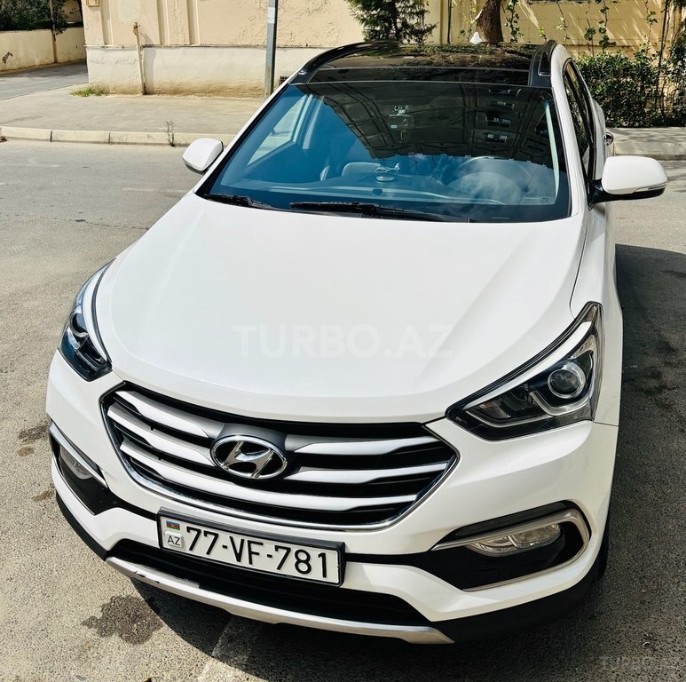Hyundai Santa Fe, 2.0 L, 2015 il, 142 000 km Bakı almaq - qiyməti 32 ...