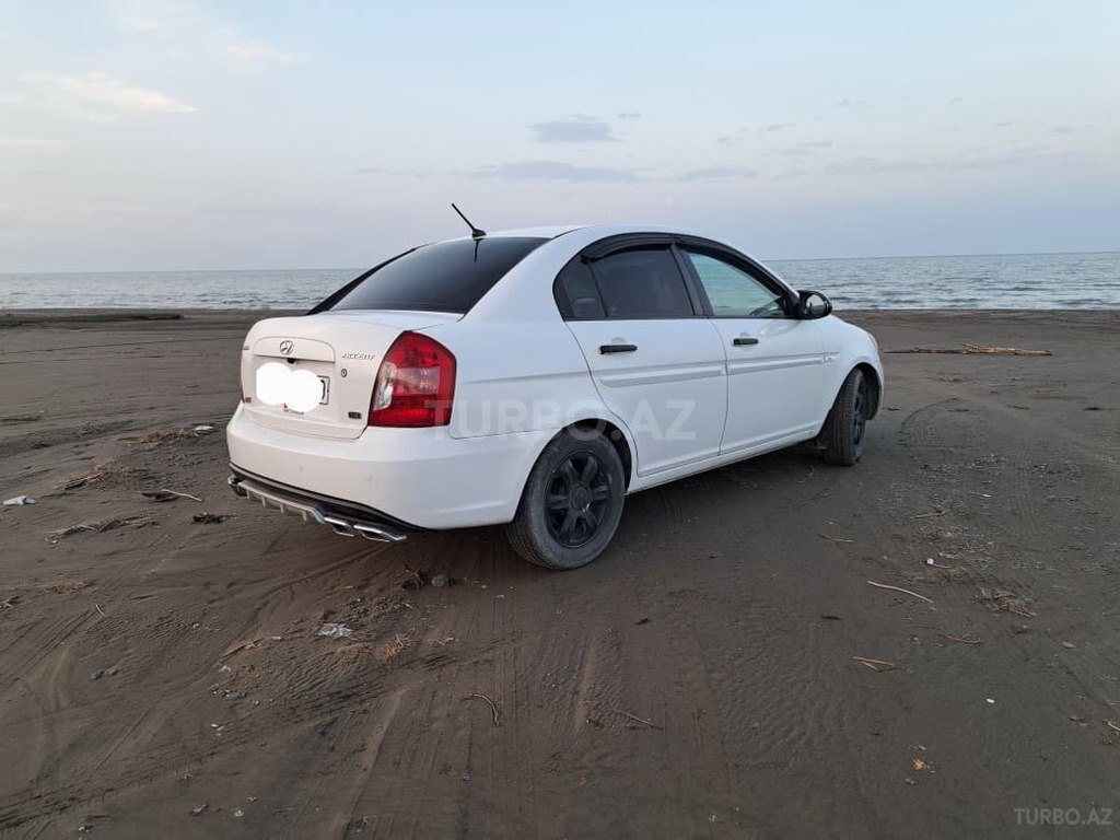 Hyundai Accent, 1.6 L, 2008 il, 261 000 km Xaçmaz almaq - qiyməti 10 ...