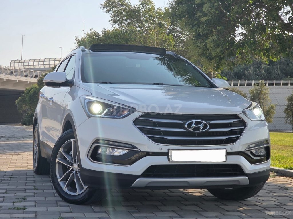 Hyundai Santa Fe, 2.0 L, 2015 il, 159 200 km Bakı almaq - qiyməti 33 ...