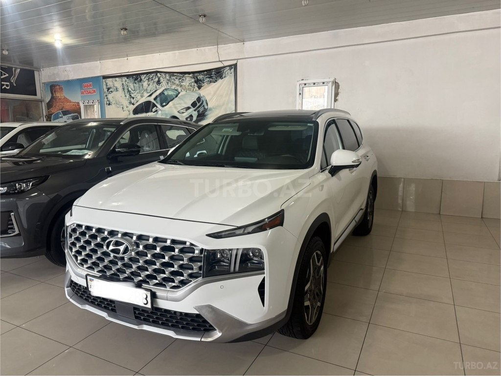 Hyundai Santa Fe, 1.6 L, 2021 il, 21 000 km Bakı almaq - qiyməti 48 700 ...