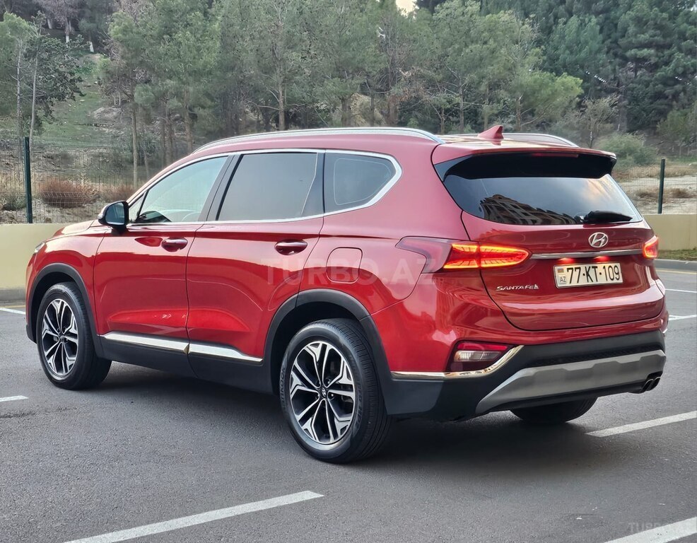 Hyundai Santa Fe, 2.0 L, 2019 il, 47 858 km Bakı almaq - qiyməti 37 800 ...