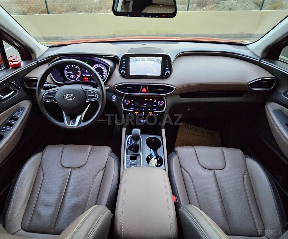 Hyundai Santa Fe, 2.0 L, 2019 il, 47 858 km Bakı almaq - qiyməti 37 800 ...
