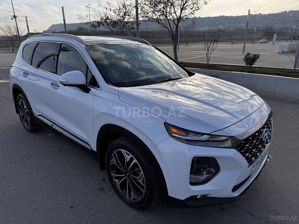 Hyundai Santa Fe, 2.0 L, 2020 il, 56 451 km Bakı almaq - qiyməti 43 000 ...