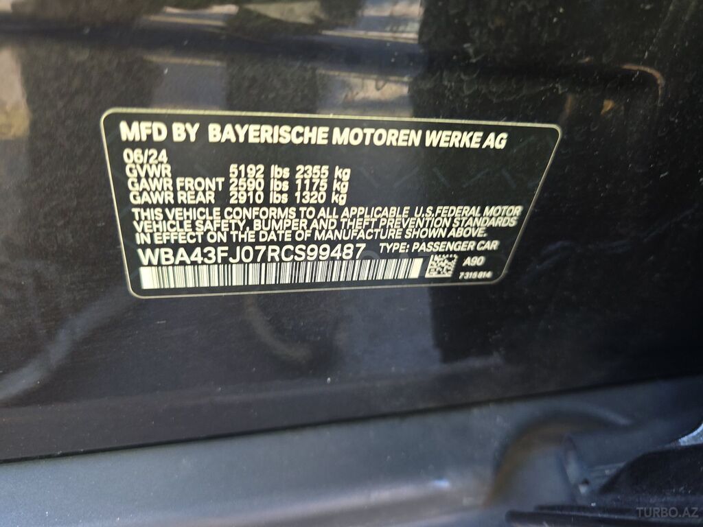 BMW 530e, 2.0 L, 2024 il, 32 456 km Bakı almaq - qiyməti 49 000 USD ...