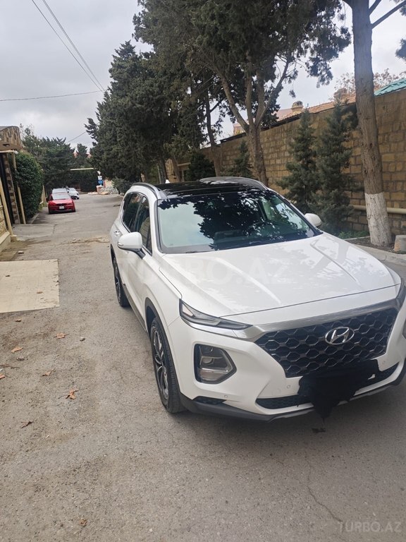 Hyundai Santa Fe, 2.0 L, 2019 il, 95 000 km Bakı almaq - qiyməti 43 000 ...