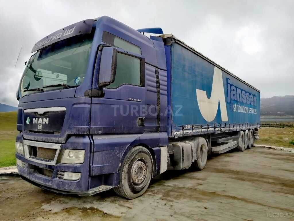 MAN TGA 18.440, 12 L, 2010 il, 1 365 280 km Bakı almaq - qiyməti 36 500 ...