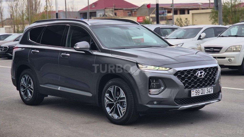 Hyundai Santa Fe, 2.4 L, 2020 il, 93 000 km Bakı almaq - qiyməti 48 000 ...