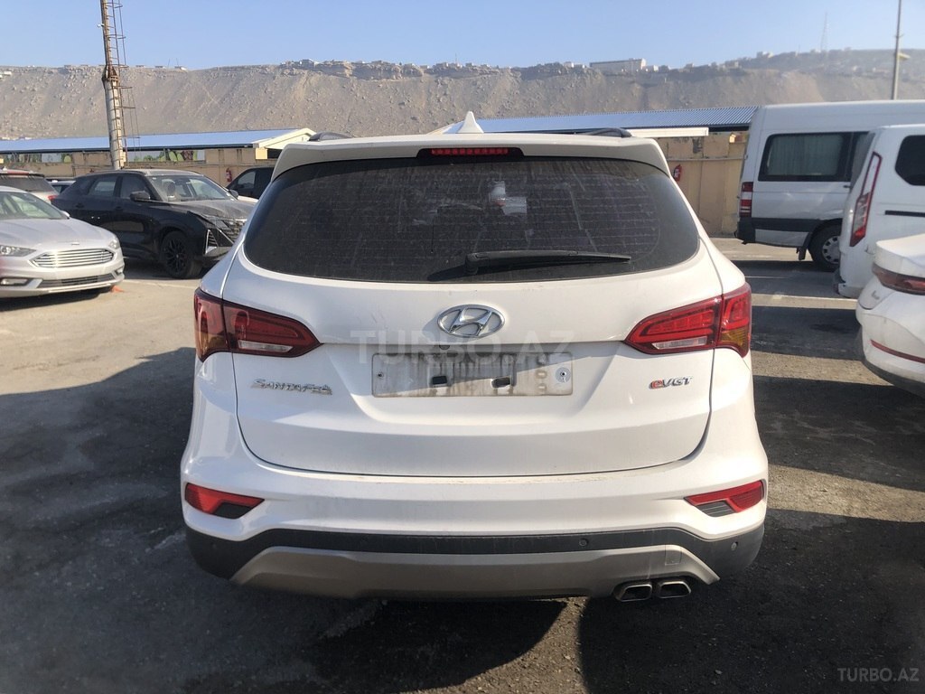 Hyundai Santa Fe, 2.0 L, 2016 il, 126 000 km Bakı almaq - qiyməti 22 ...