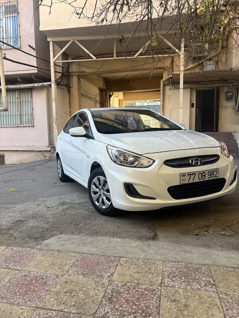 Hyundai Accent, 1.4 L, 2016 il, 149 700 km Bakı almaq - qiyməti 17 900 ...